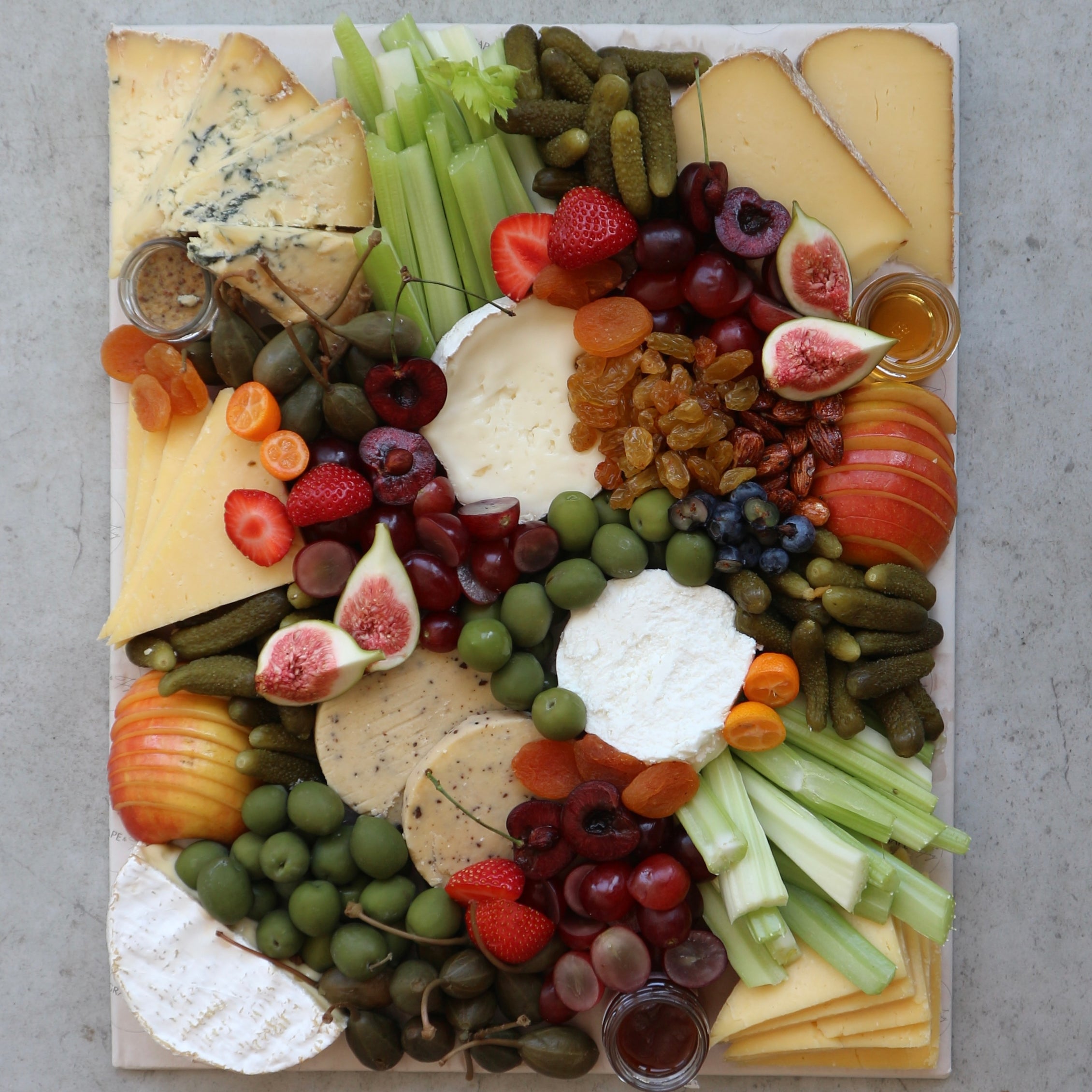 The British Cheese Platter – GRAPE & Fig