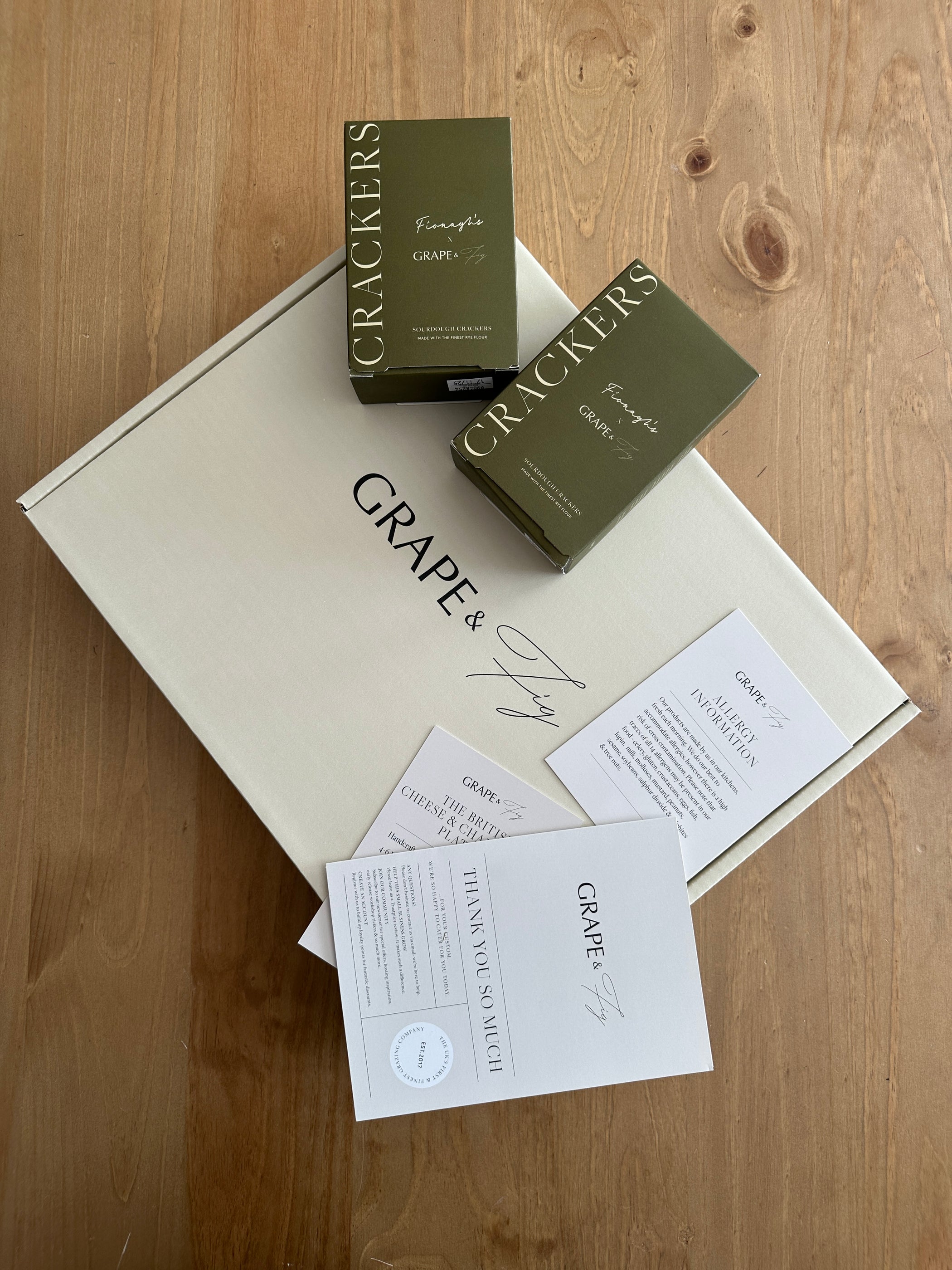 The British Cheese & Charcuterie Platter – GRAPE & Fig